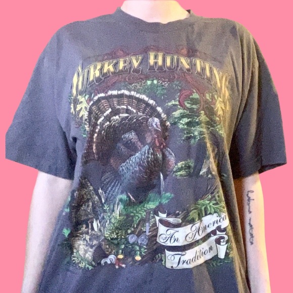 Alstyle | Tops | Vintage Turkey Hunting Tee Shirt | Poshmark
